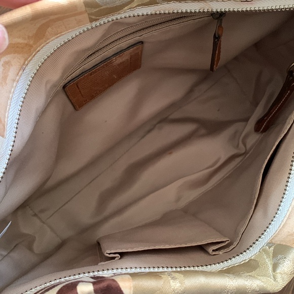 Coach | Bags | Coach Signature Animal Print Patchwork Carly Bag | Poshmark